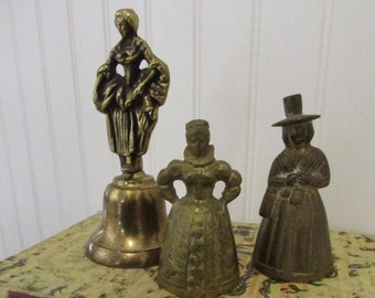 Brass Lady Bell - Etsy