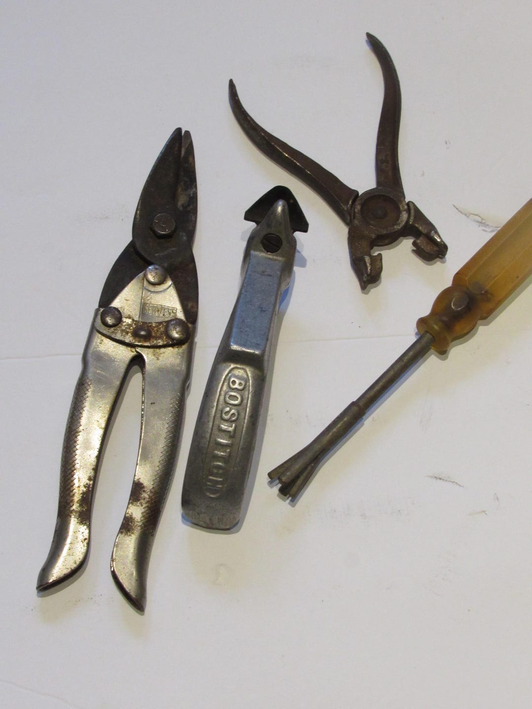 Antique Lot of Tools Set of 4 Mancave Display Builder Tools - Etsy