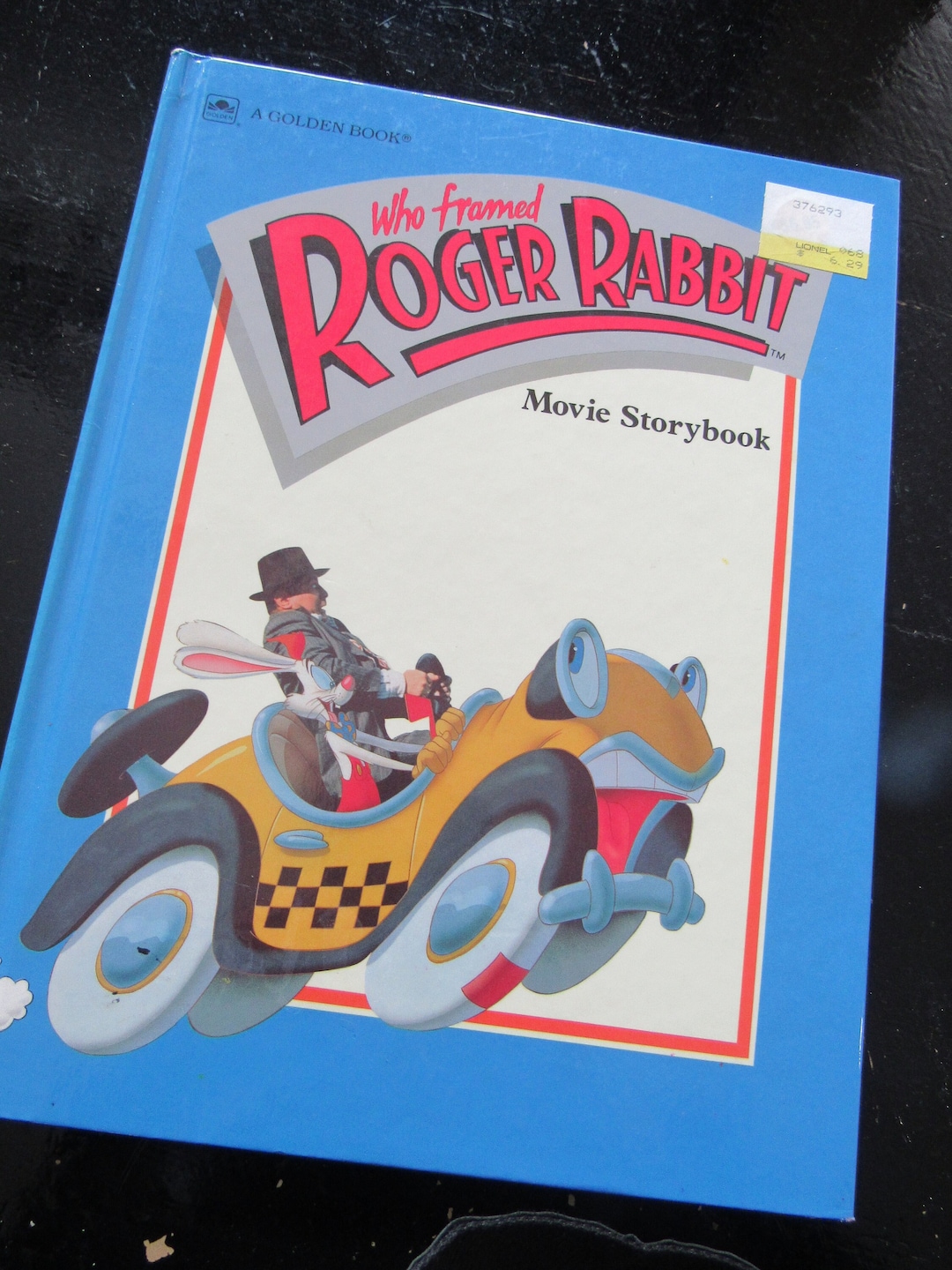 Vintage Golden Book Who Framed Roger Rabbit Movie Storybook - Etsy