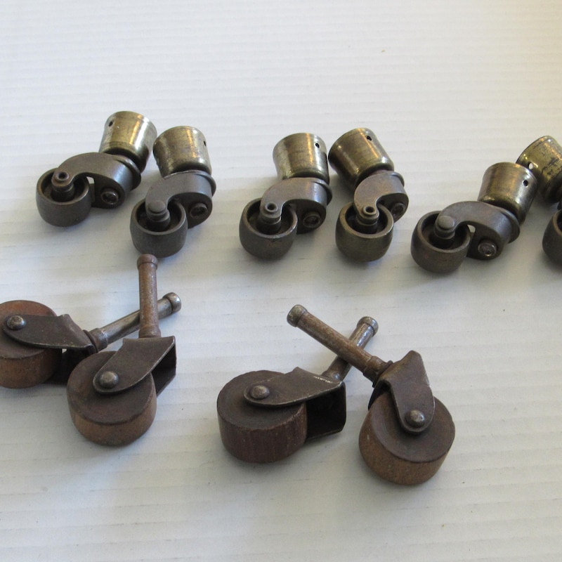 Vintage Caster Wheels - Etsy