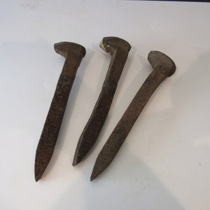 Antique Rusty Railroad Stakes Richmond VA EACH - Etsy