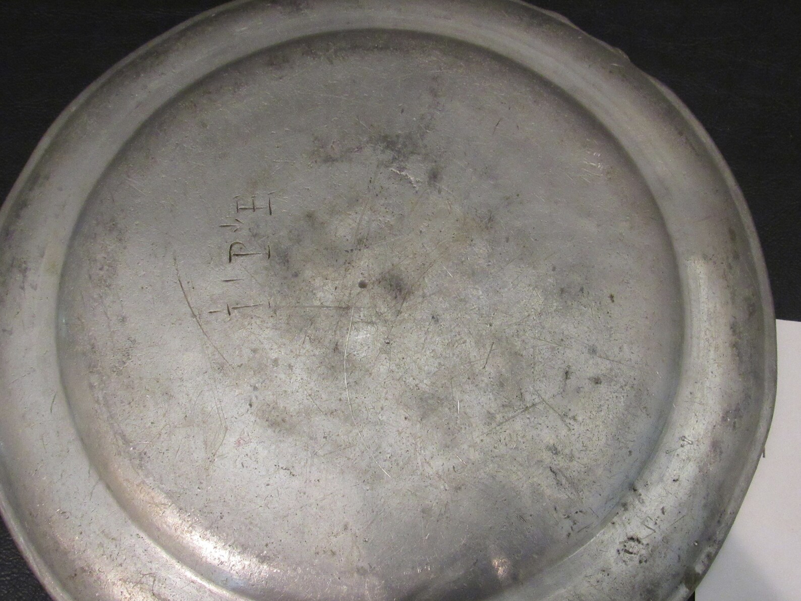 Antique PRIMITIVE 18th Century Pewter Plate EACH - Etsy