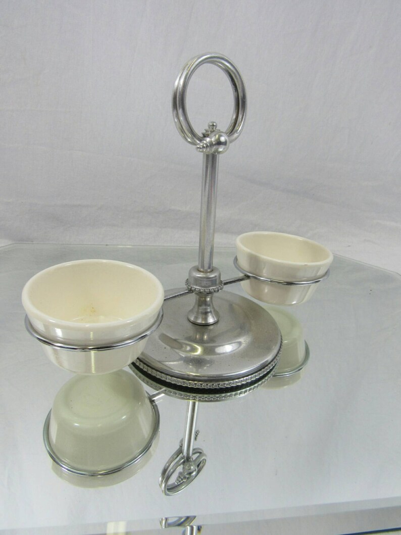 Vintage Aluminum Condiment Serving Caddy Mid Century Tabletop | Etsy