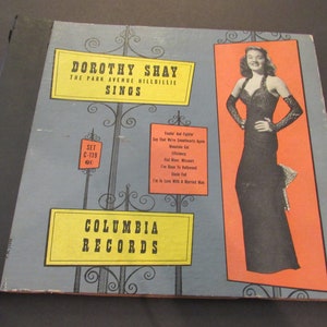 Vintage DOROTHY SHAY Record Albums Set of 2 - Etsy