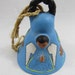 Vintage Folk Art Rustic Clay Bell on Rope Mexico Terra Cotta - Etsy