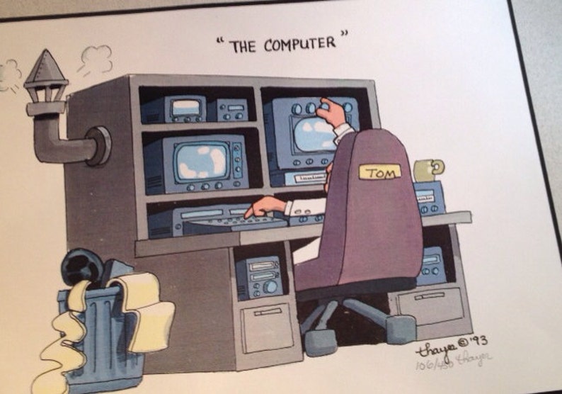 Limited Edition Art Print Tom Thayer Art Signed and Numbered | Etsy