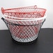 Plastic Coated Wire Basket Eggs Wildflowers Herbs Foraging Basket Gift ...