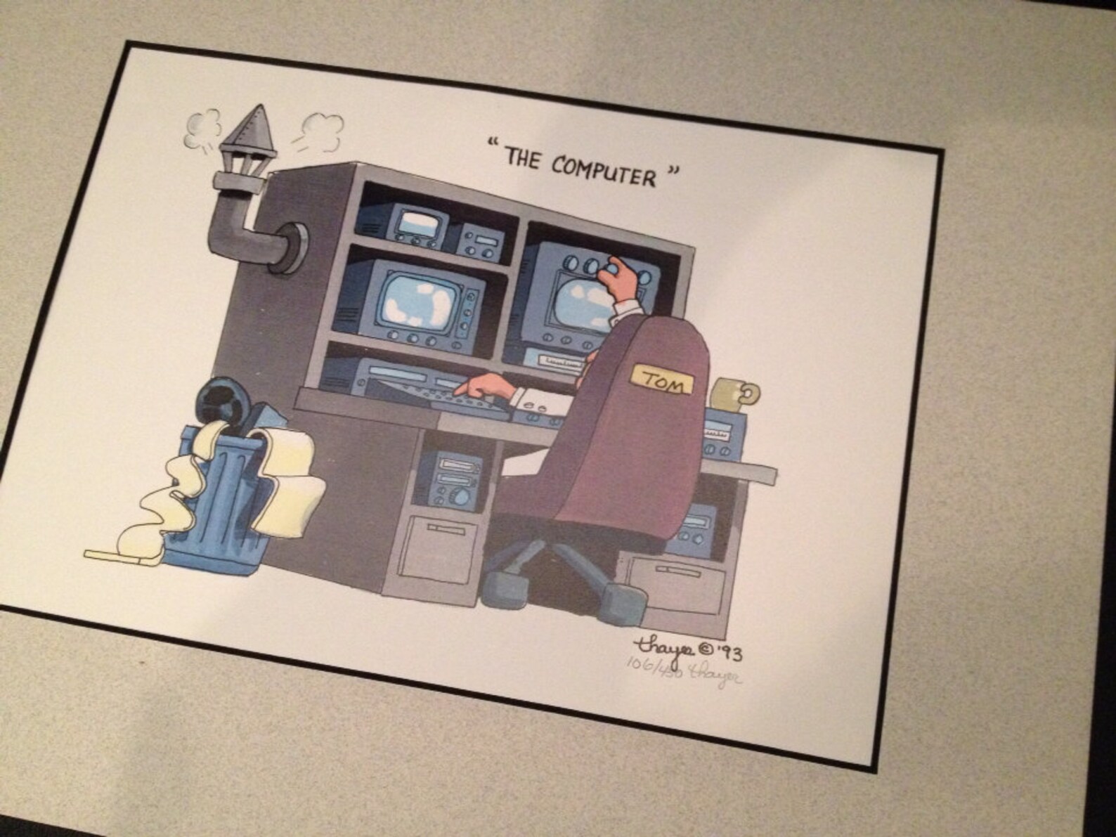 Limited Edition Art Print Tom Thayer Art Signed and Numbered | Etsy