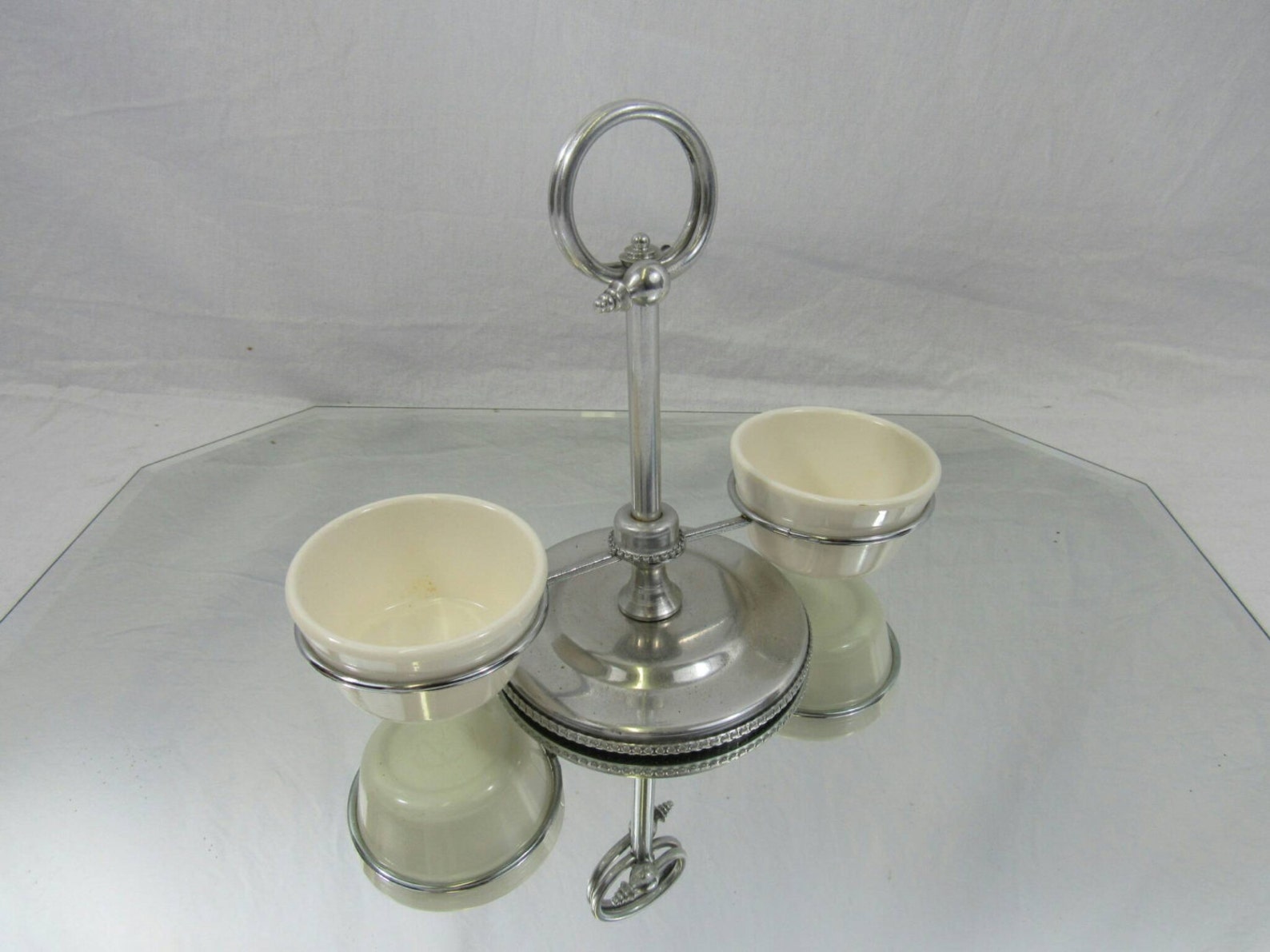 Vintage Aluminum Condiment Serving Caddy Mid Century Tabletop | Etsy