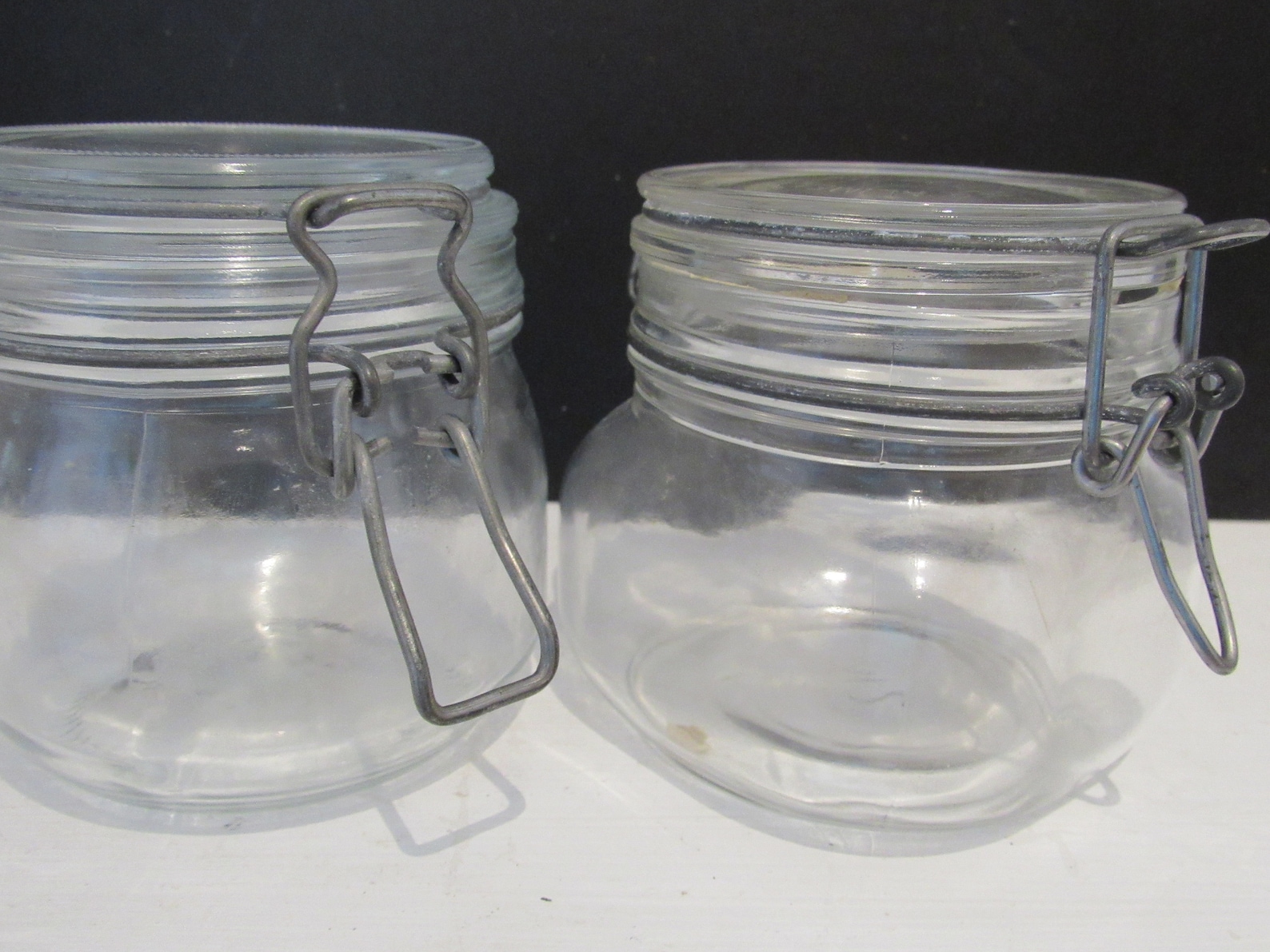 Vintage Crock French Bell Jar Metal Latch Bail Wire Farmhouse - Etsy