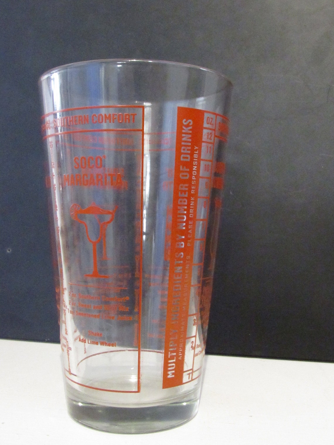 Retro Southern Comfort Cocktail Mixer or Pitcher With Recipes - Etsy