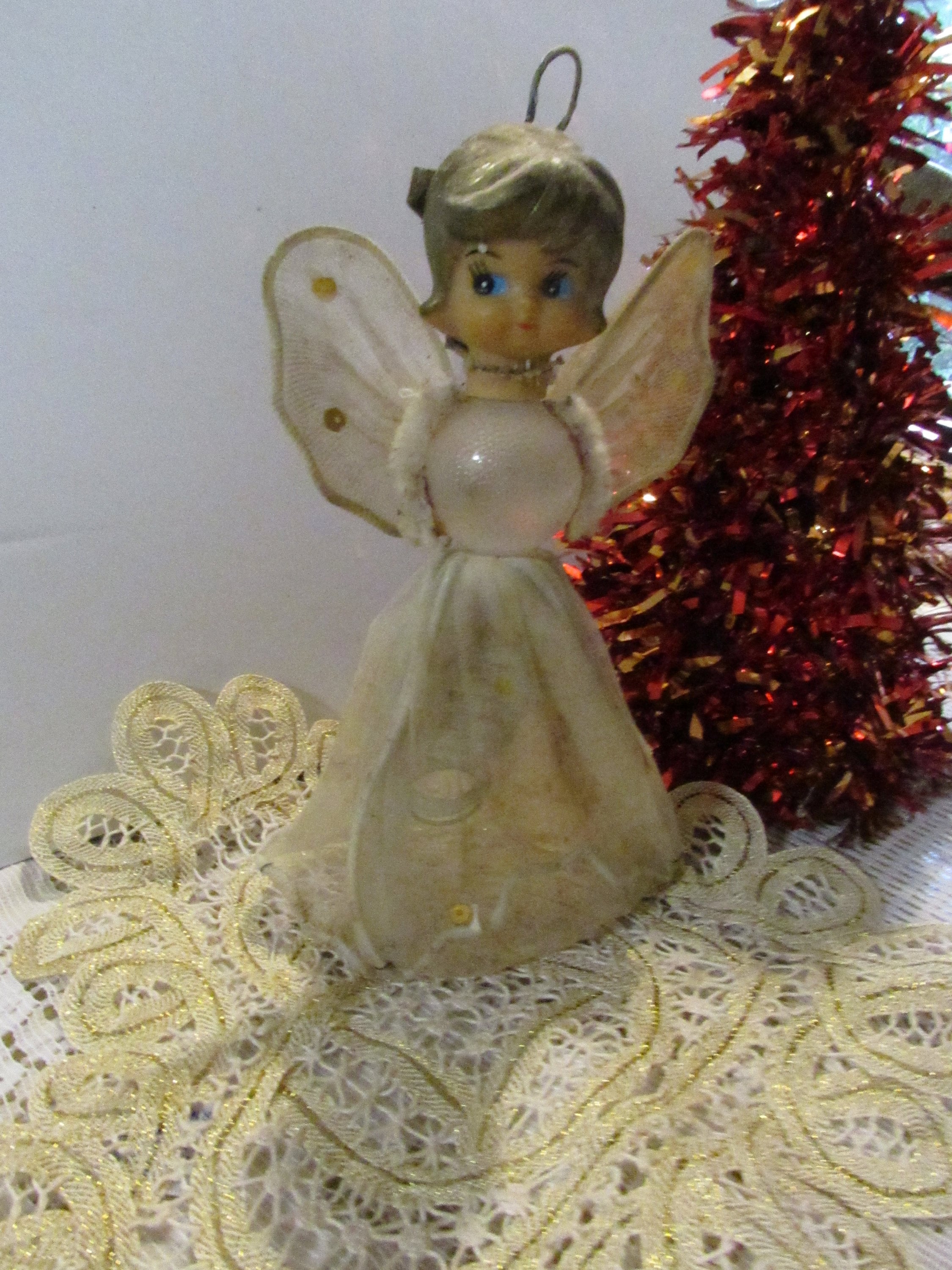 Ornaments & Accents Home & Living Home Décor Vintage Angel Tree Topper ...
