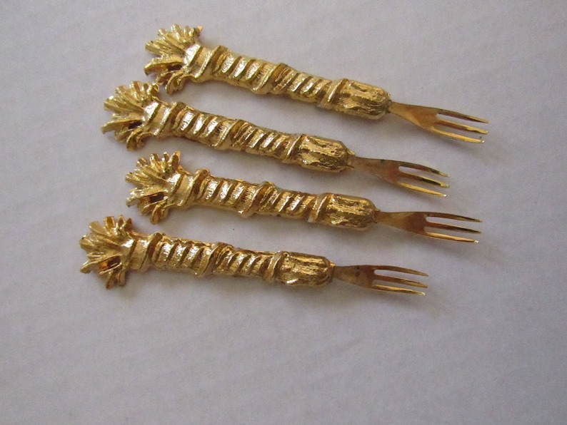Florentine Party Forks Appetizer Forks Gift Set of 4 in - Etsy