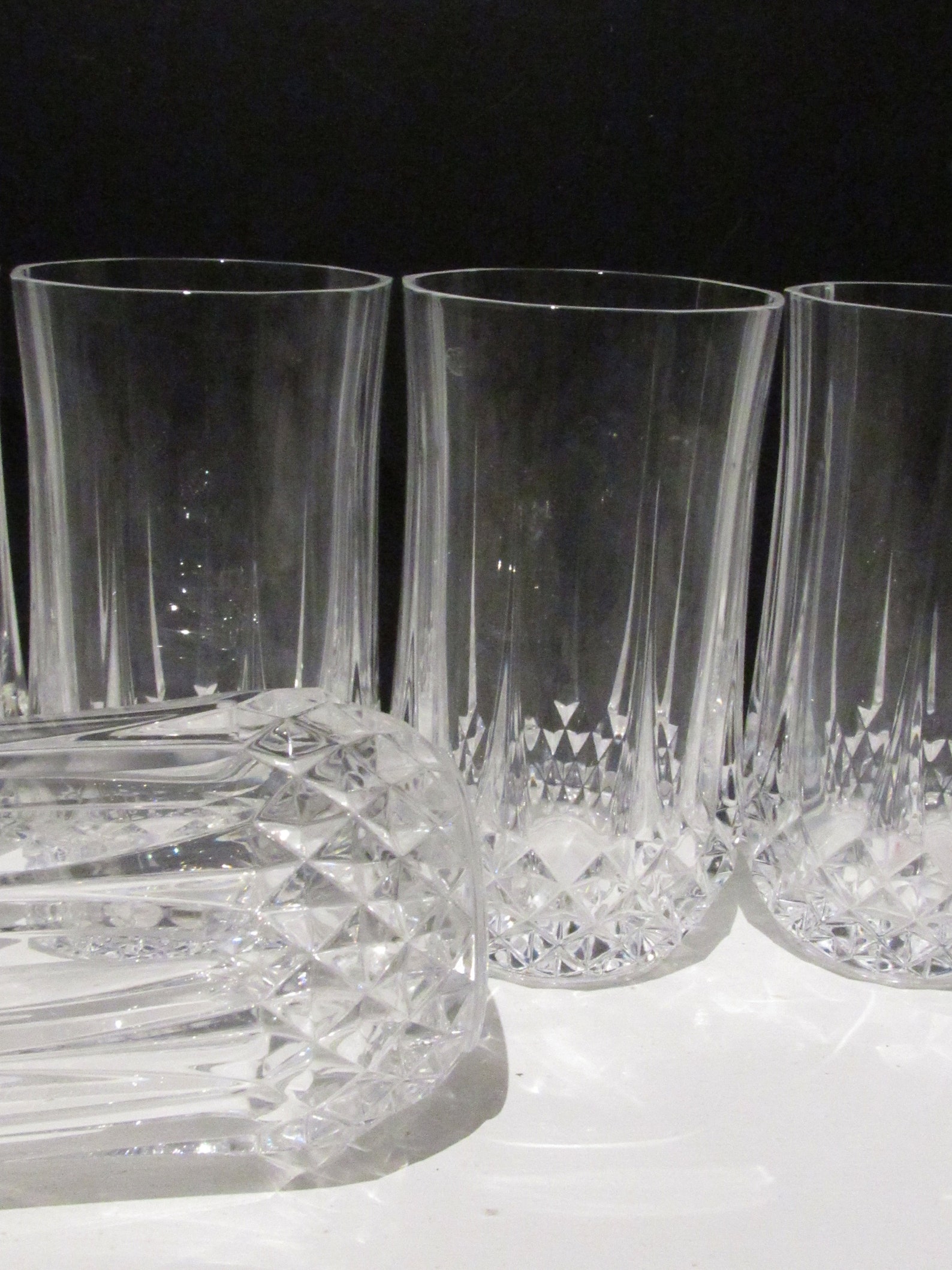 Vintage Lead Crystal Highball Cocktail Glasses Set of 5 - Etsy Norway
