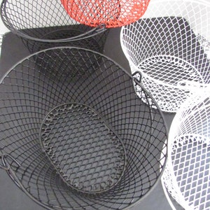 Plastic Coated Wire Basket Eggs Wildflowers Herbs Foraging Basket Gift ...