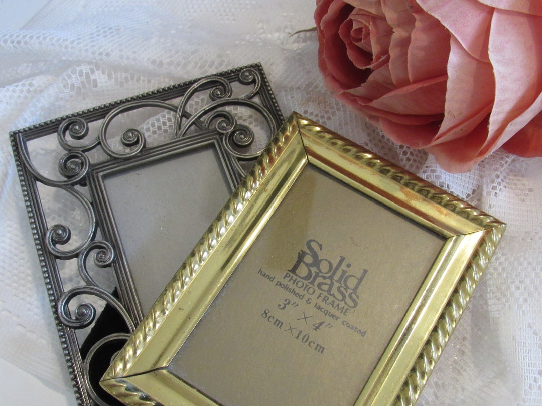 Vintage Ornate Miniature Photo Frame Crafting EACH - Etsy