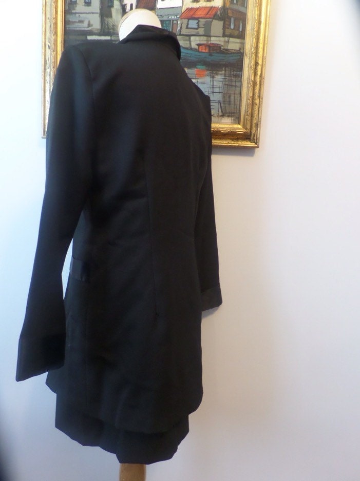 Vintage Riding Jacket Suit Dress Coatdress - Etsy