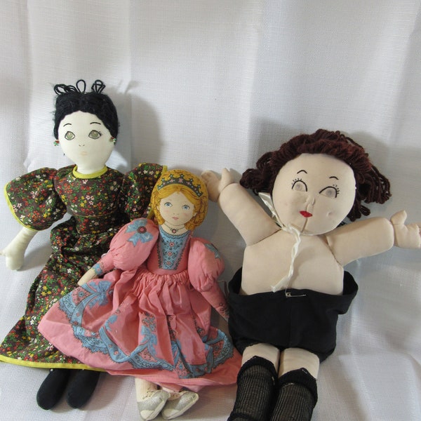Vintage Rag Doll - Etsy