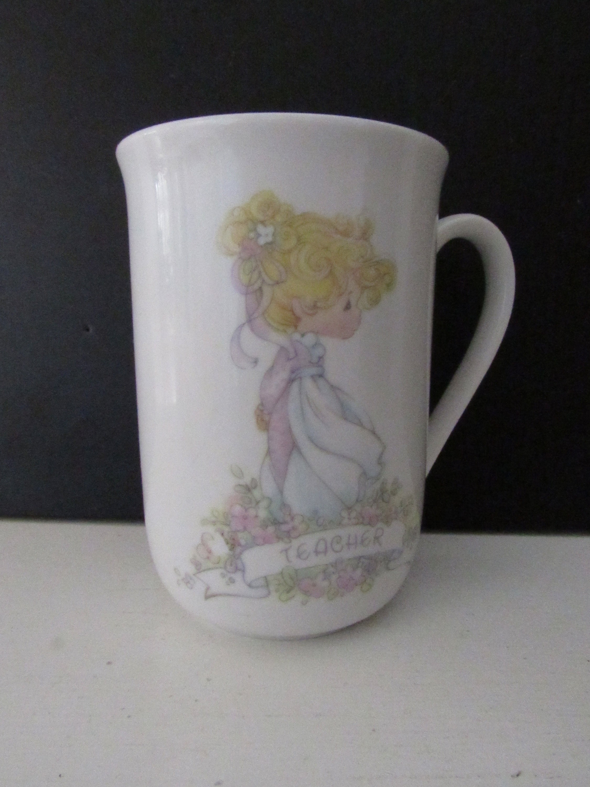 Precious Moments Teacher Mug Gift For Teacher 1990 | Etsy