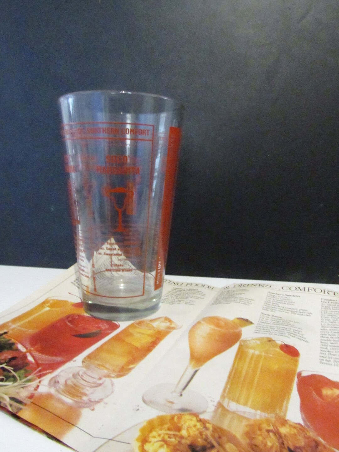 Retro Southern Comfort Cocktail Mixer or Pitcher With Recipes - Etsy