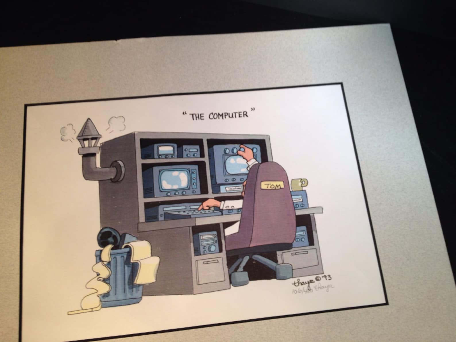 Limited Edition Art Print Tom Thayer Art Signed and Numbered - Etsy