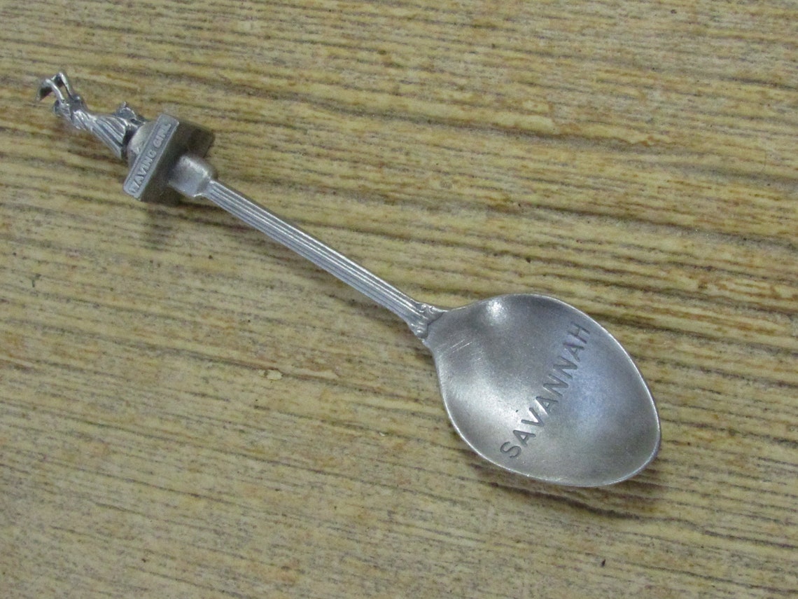 Vintage Souvenir State Spoons Travel Mementos Miniature Spoon | Etsy