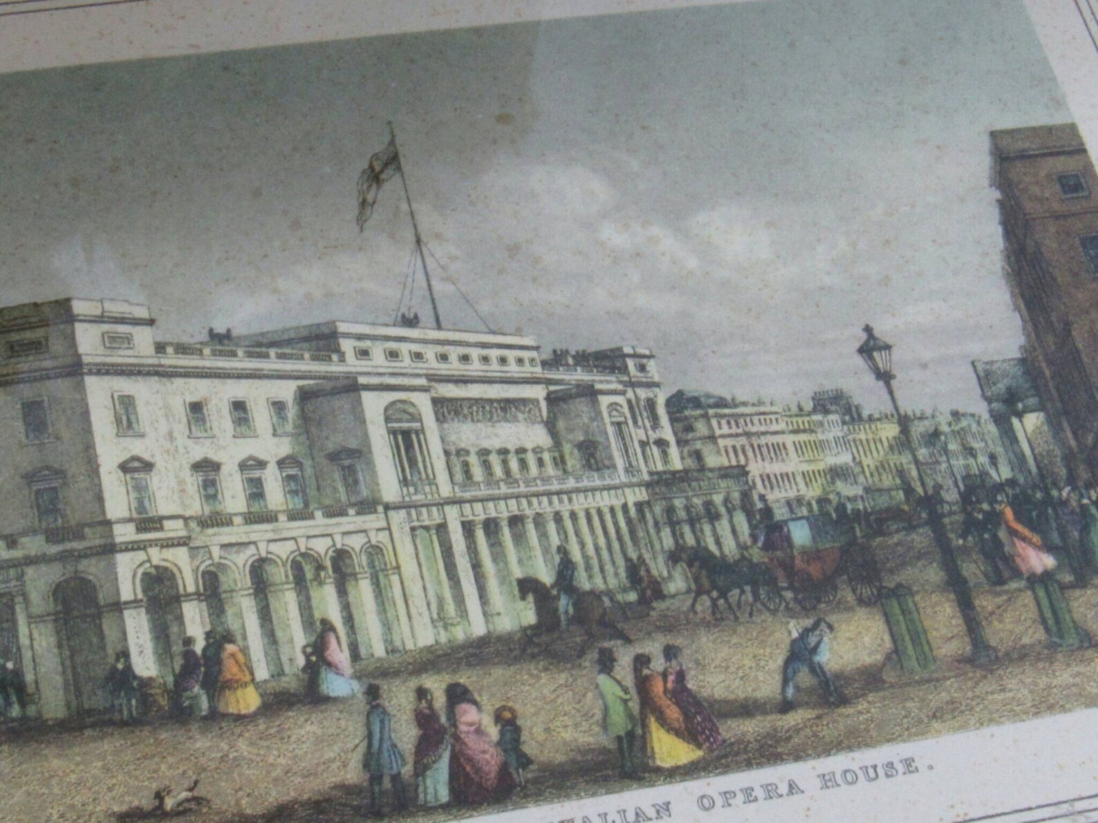 Vintage Architecture Wall Hanging Wall Art the Italian Opera - Etsy