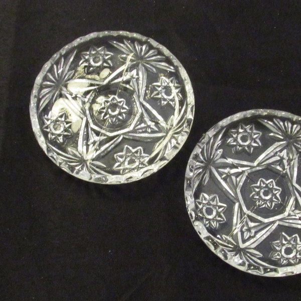 Cut Glass Coaster - Etsy