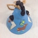 Vintage Folk Art Rustic Clay Bell on Rope Mexico Terra Cotta - Etsy