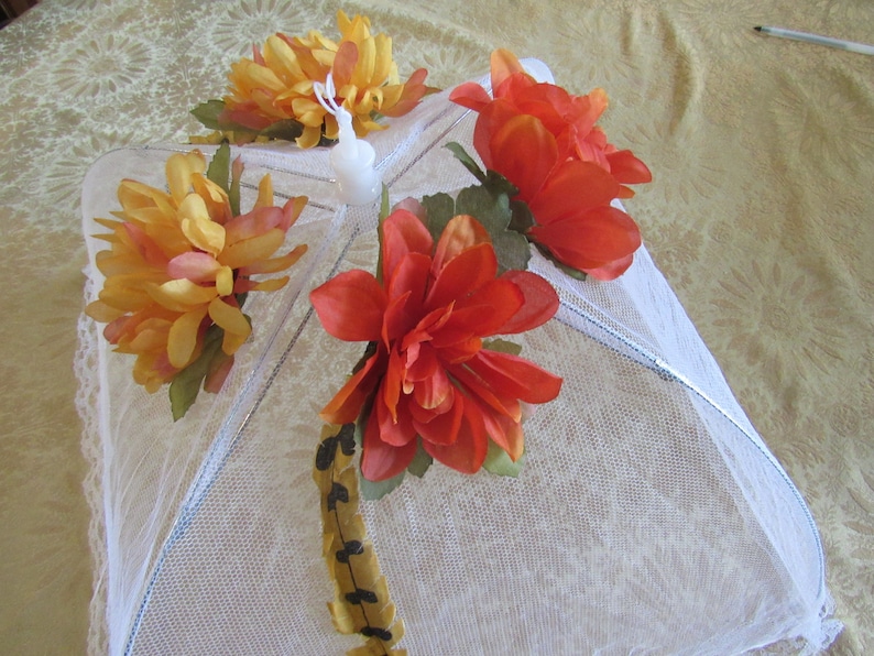 Vintage Mesh Dome Food Cover Bug Food Protector Summer Picnic | Etsy