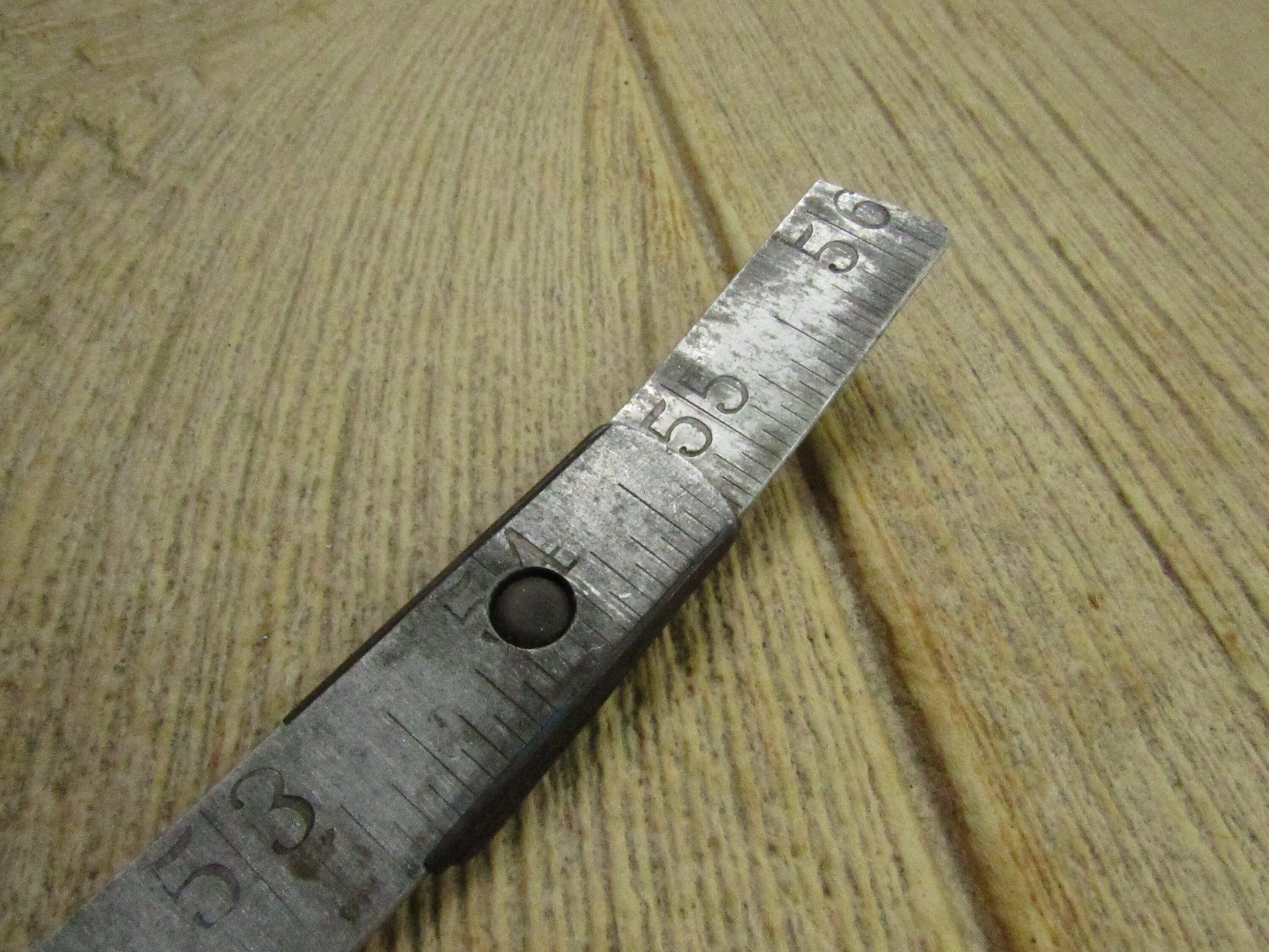 Vintage Metal Folding Ruler Zig Zag Measuring Tape the - Etsy