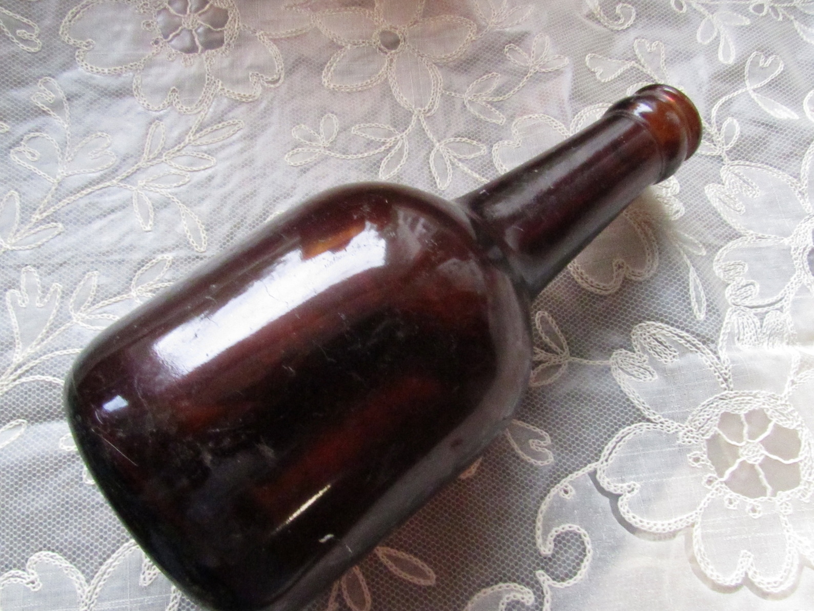 Antique Brown Amber Glass Bottles/collectible Glass RARE Set - Etsy