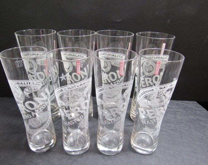 Vintage Italian Authentic Signature Peroni Nastro Azzurro Beer Pilsner ...