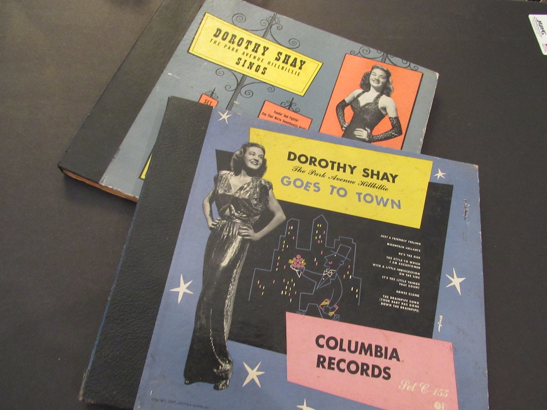 Vintage DOROTHY SHAY Record Albums Set of 2 - Etsy