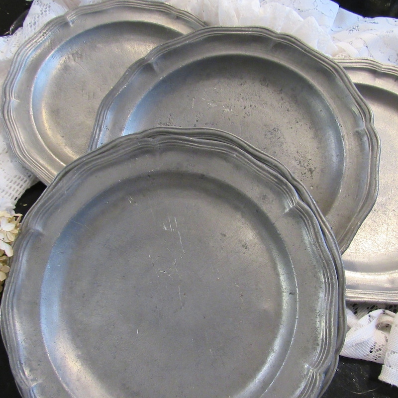 Pewter 18th Plate - Etsy