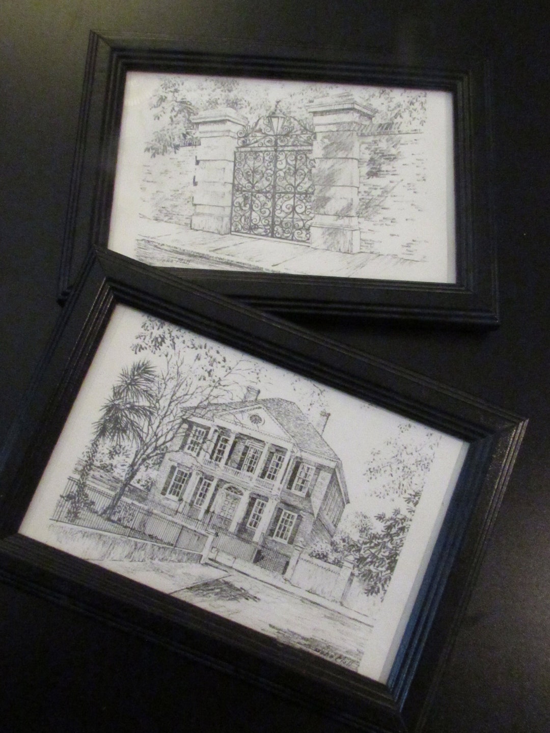 Vintage John Moll Framed Art Print - Etsy