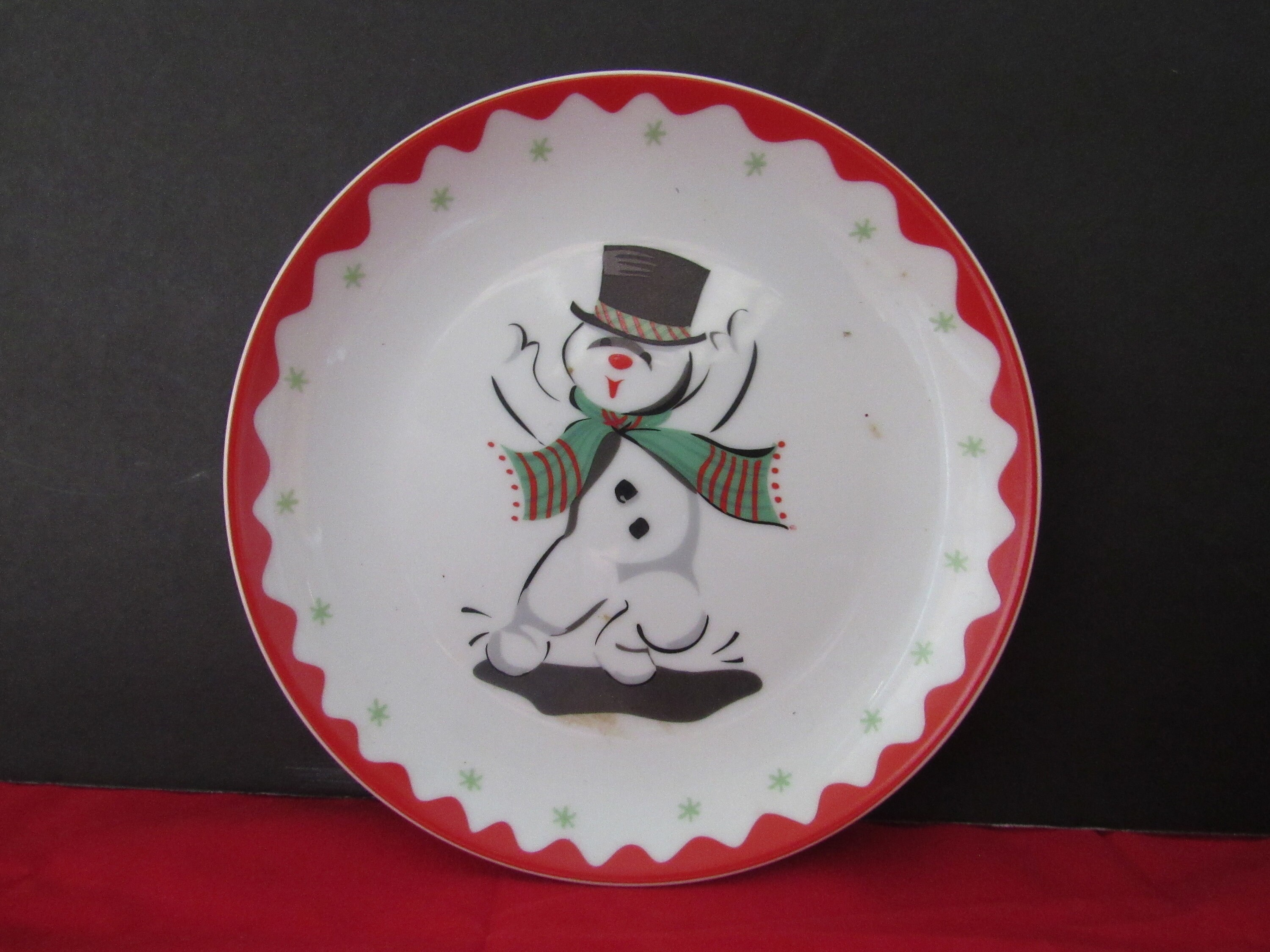 Snowman Plates for sale | Only 3 left at -75%