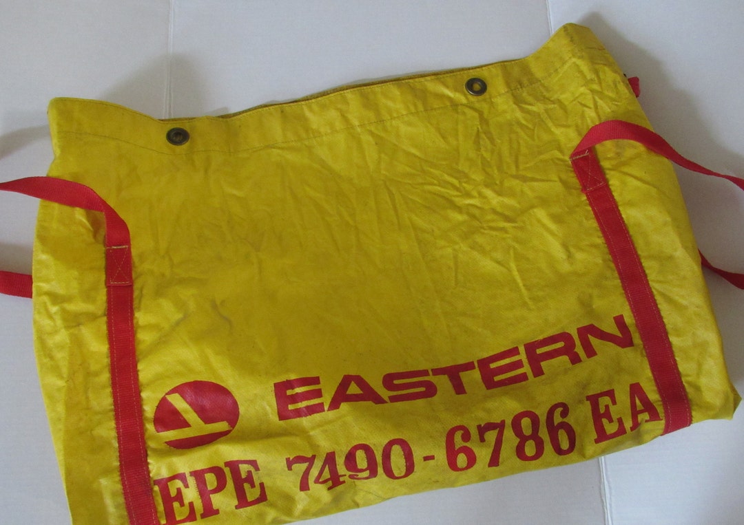 Vintage EASTERN AIRLINES Bag Ramp Mail Package Tote RARE - Etsy