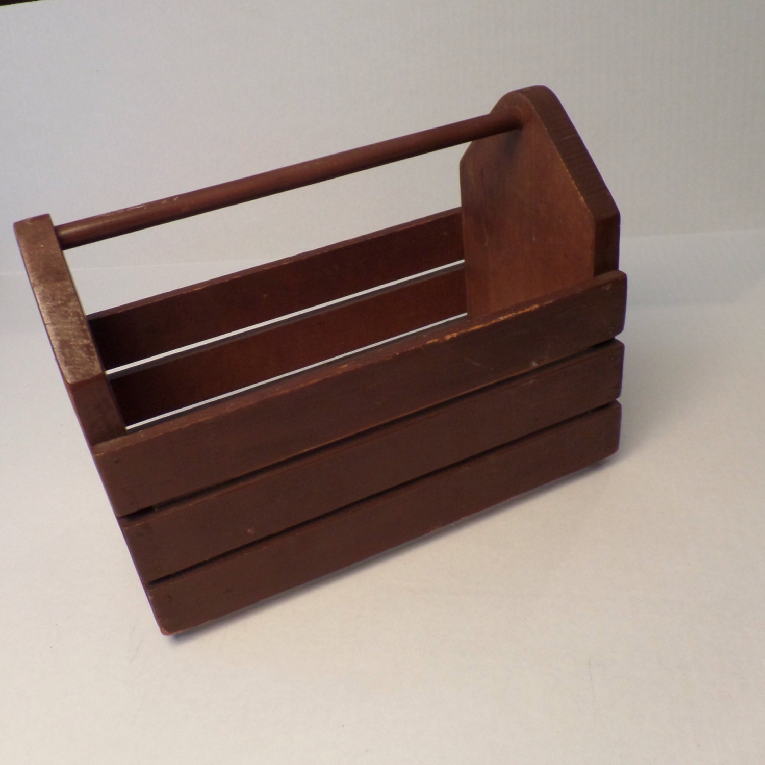 Vintage Wooden Box Crate Tool Box Craft Box - Etsy