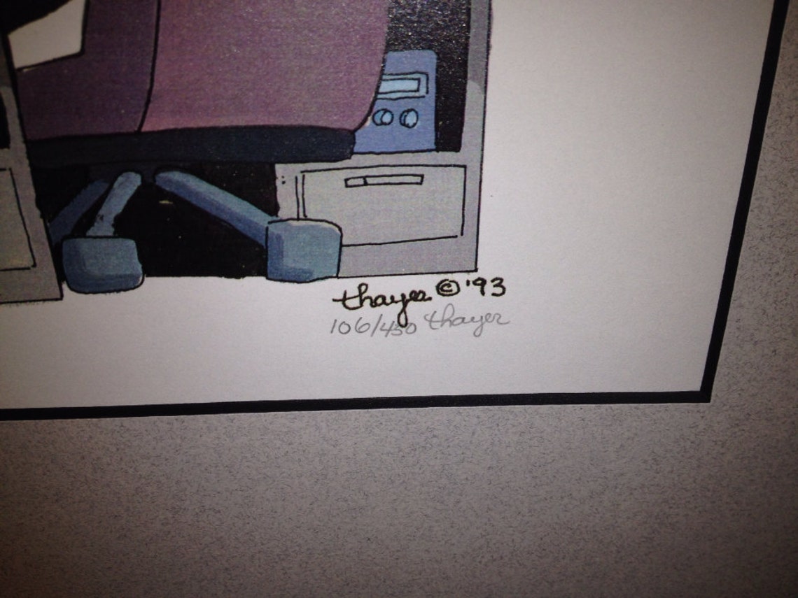 Limited Edition Art Print Tom Thayer Art Signed and Numbered - Etsy