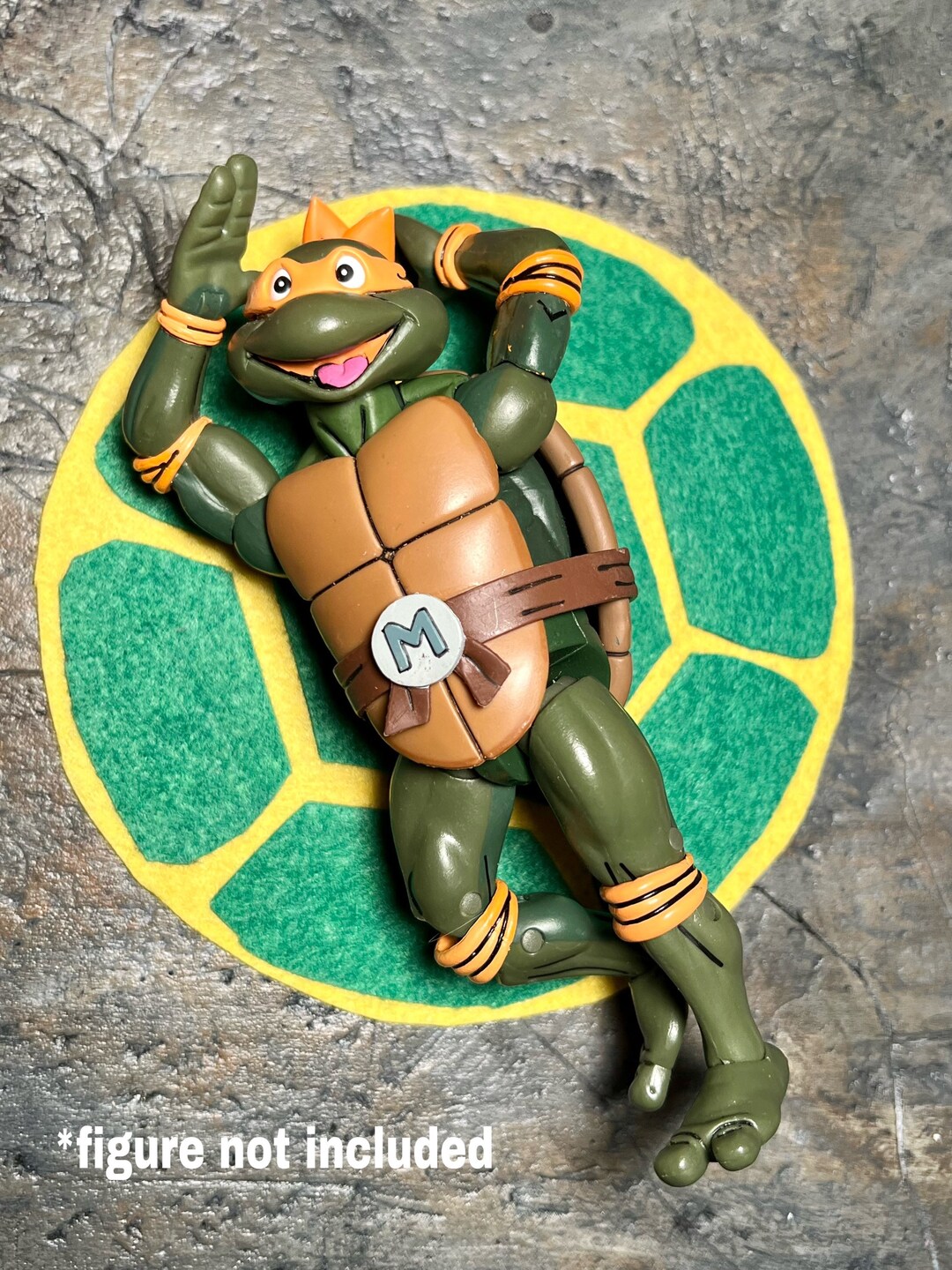 Sewer Lair Shell Rug Diorama Display Prop Felt 1/12 Scale - Etsy