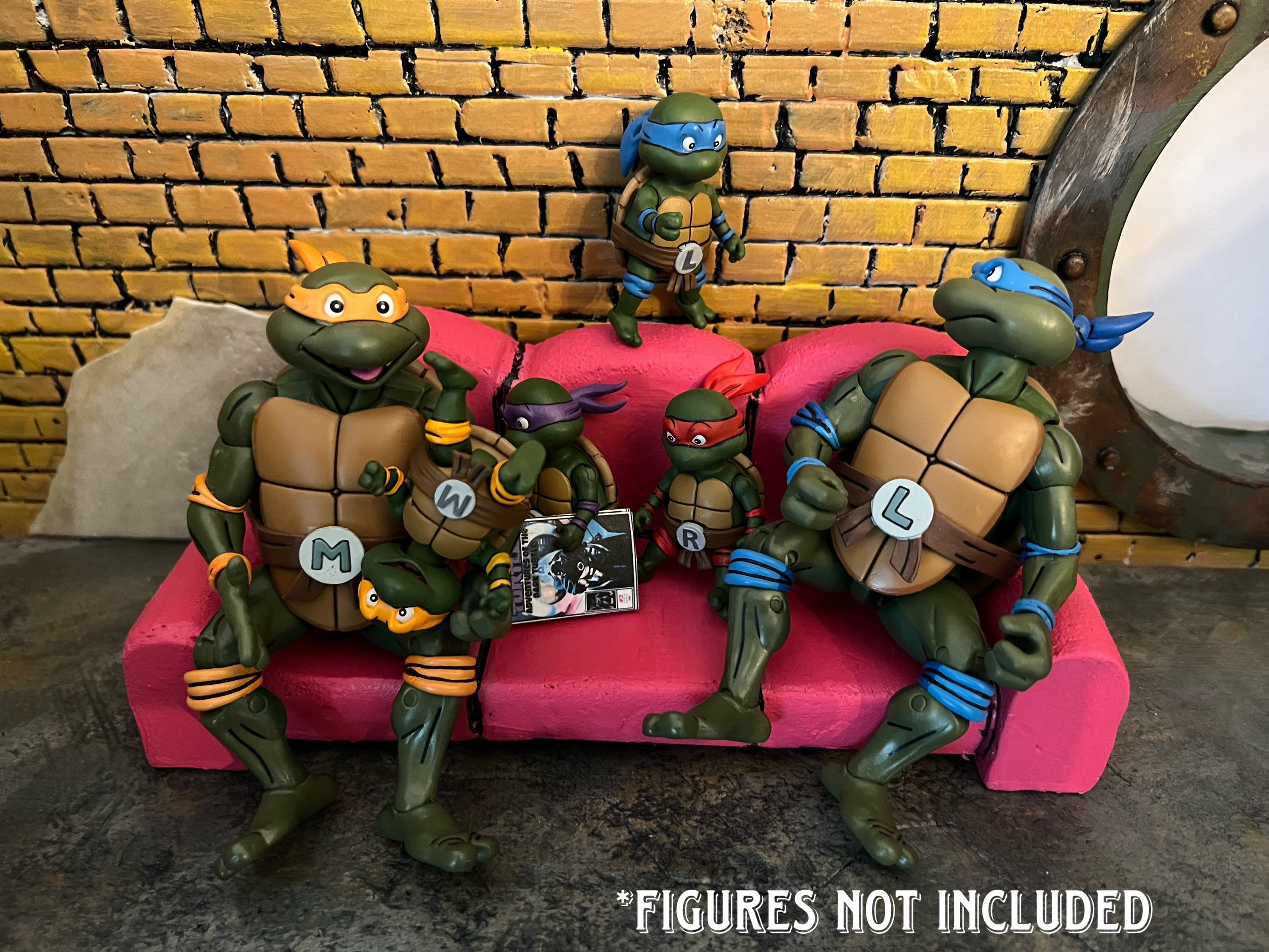 Tmnt Cartoon Lair Furniture Made of Foam. Couch Only - Etsy