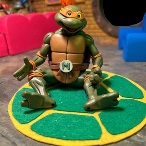 Sewer Lair Shell Rug Diorama Display Prop Felt 1/12 Scale - Etsy