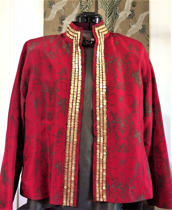 Vintage chicos red sequin - Gem