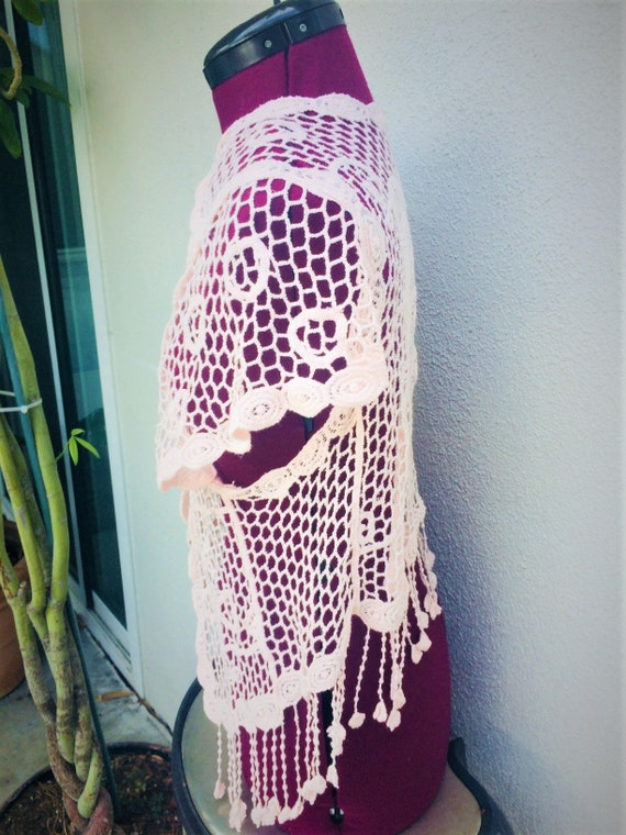 Pink Crochet Top, Hand Crochet Top, Heart Shape Top, … - Gem