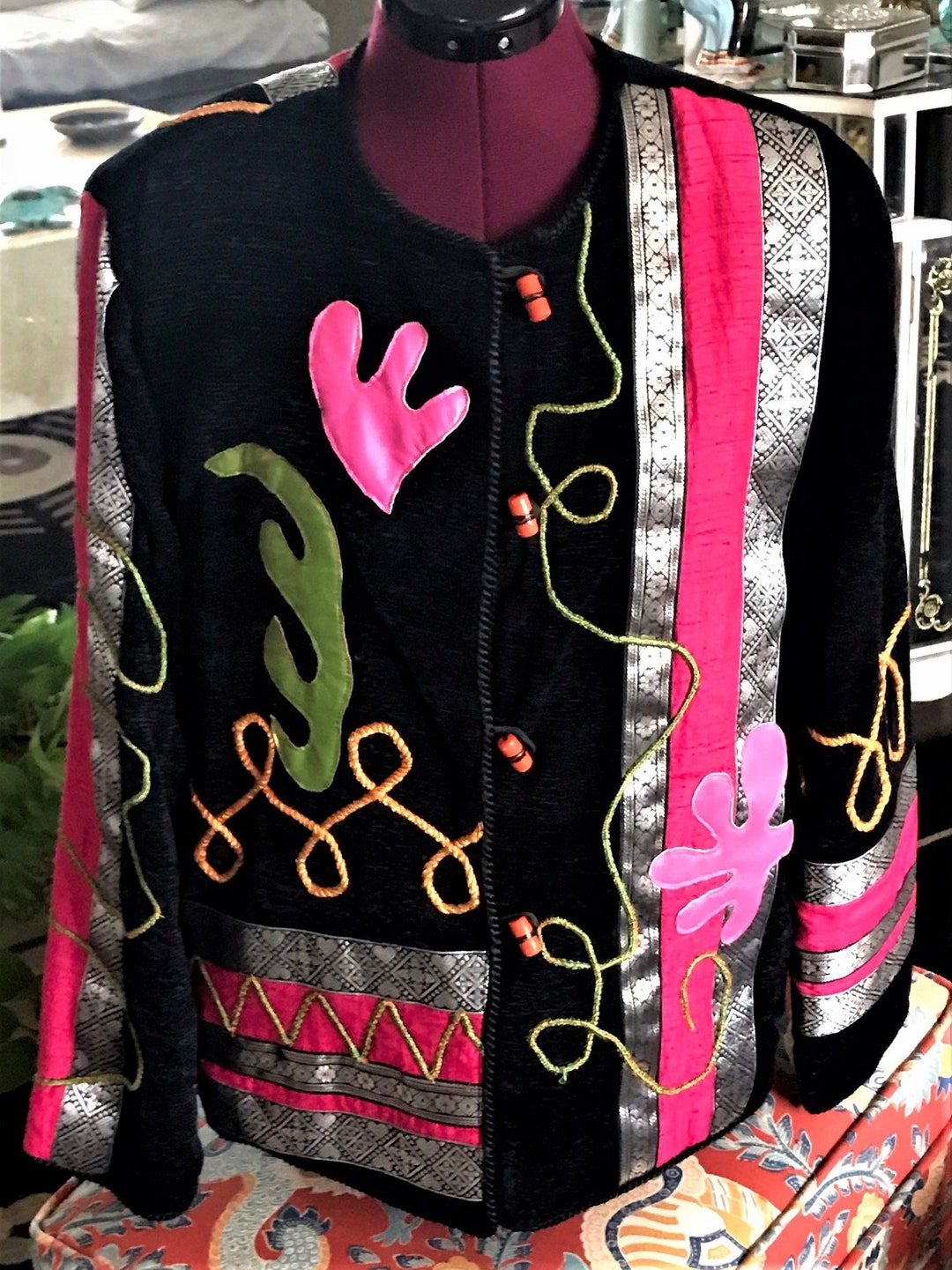 Gorgeous Jacket, Artistic Jacket, Festive Jacket, Made in India ...