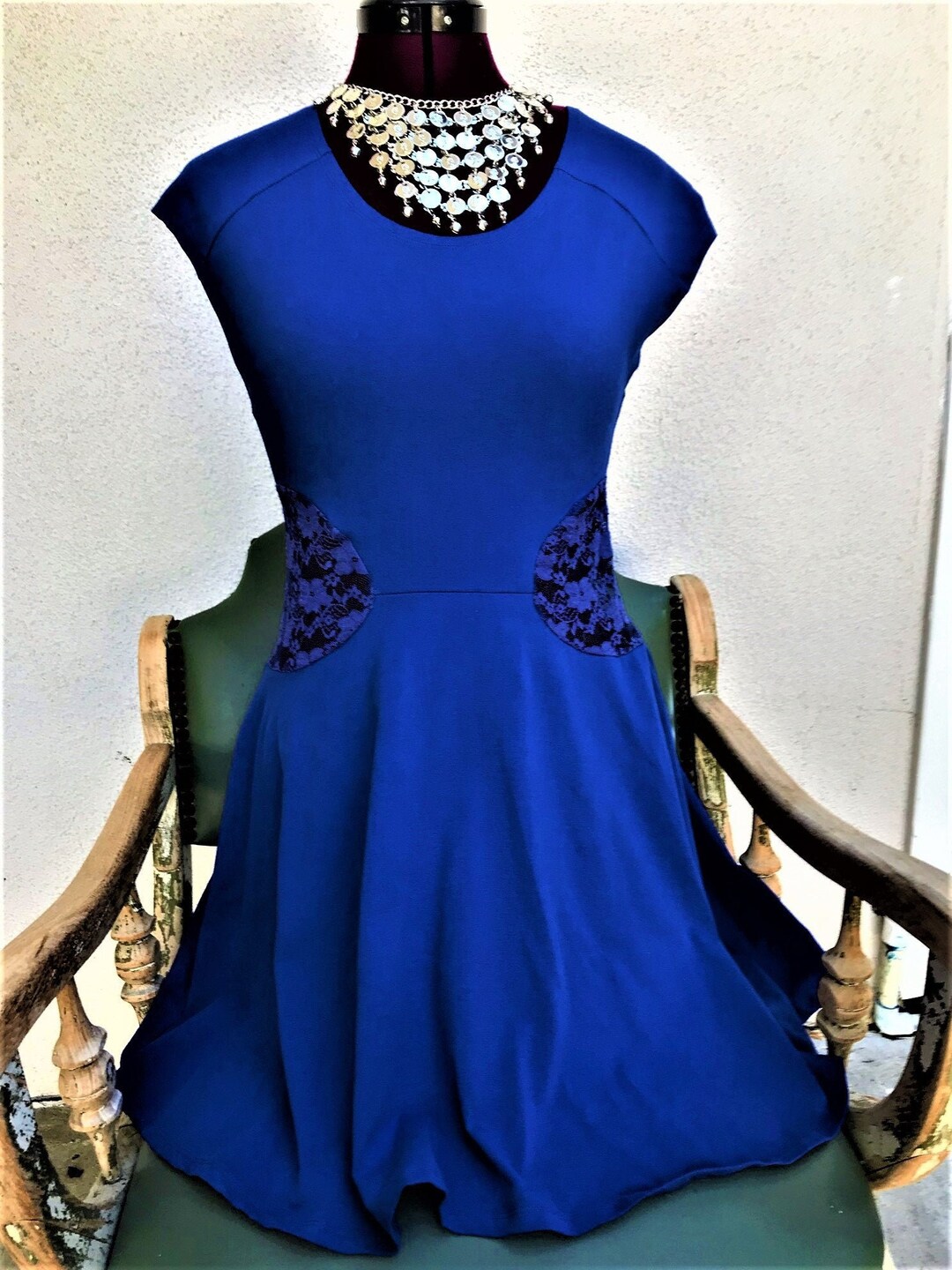 Little Blue Dress, Jersey Dress, Cut-out Dress, A-line Dress ...