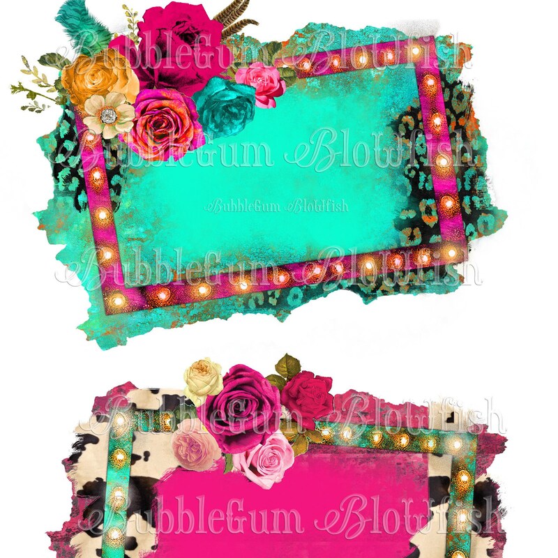 Bright Frames - Etsy