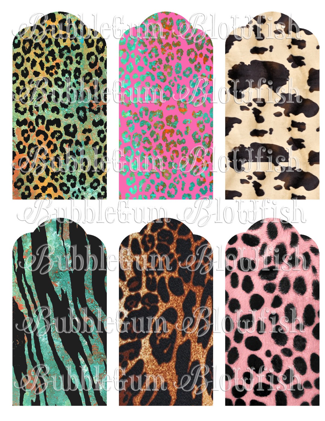 Funky Hangtag's 1 Digital Clipart Single File PNG Collage - Etsy