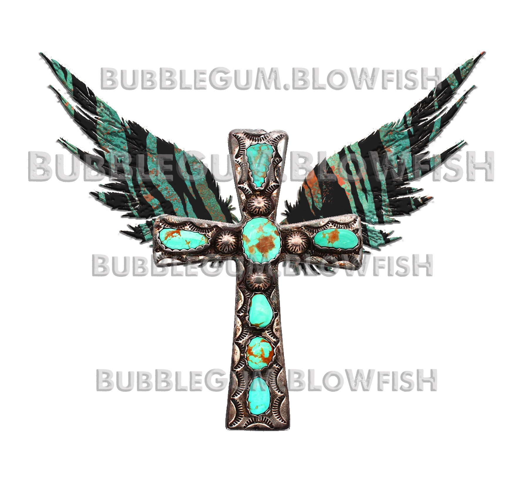 Turquoise Cross Clipart